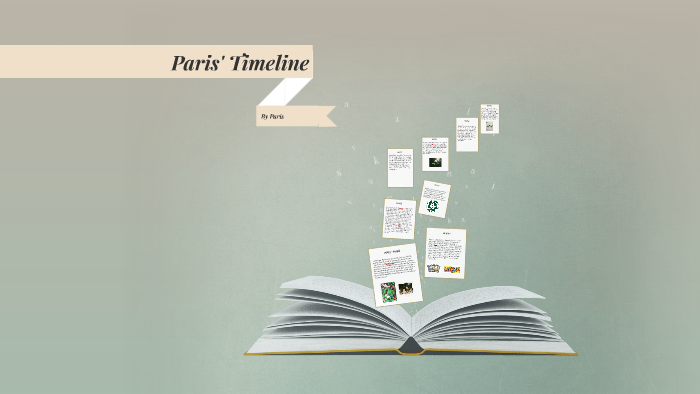 Paris' Timeline by