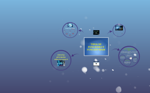 TIPOS DE FUNCIONES Y FUNCION MAIN by on Prezi