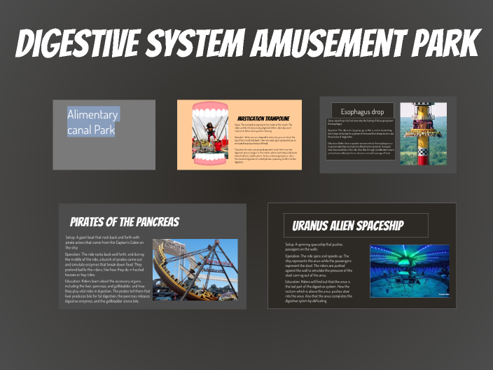 Digestive System Amusement Park by Gracie Niolet on Prezi
