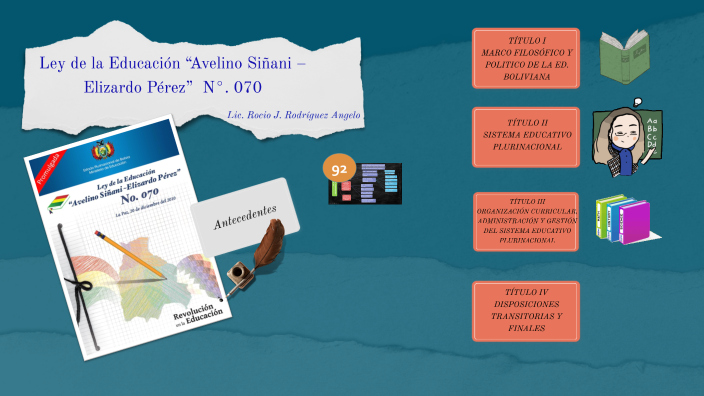 LEY 070 by Rocio Rodriguez on Prezi