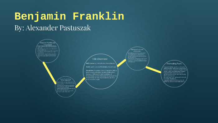 Benjamin Franklin Age of Enlightenment by Alexander Pastuszak on Prezi