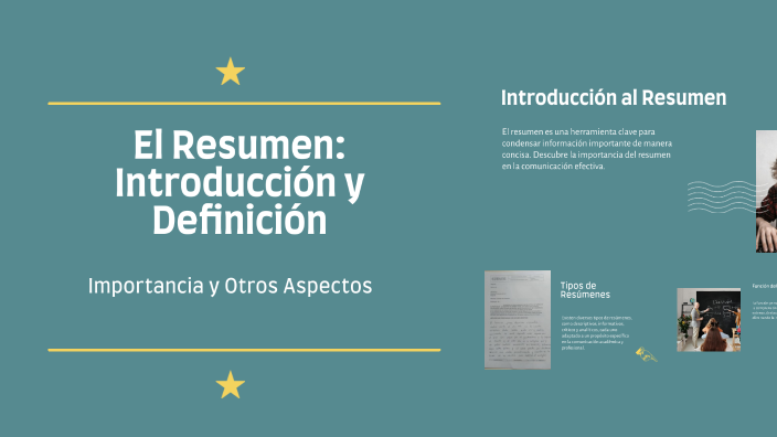 El Resumen: Introducción, definición, importancia by Yusbely Preciado ...