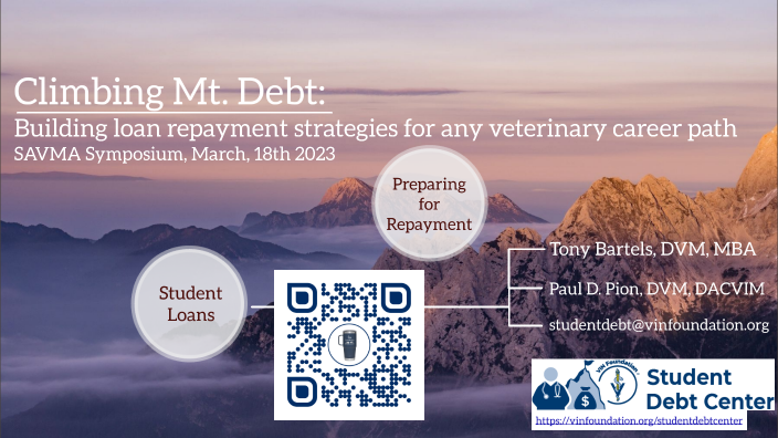 SAVMA Symposium, Mar 2023 - Climbing Mt. Debt by Anthony Bartels on Prezi