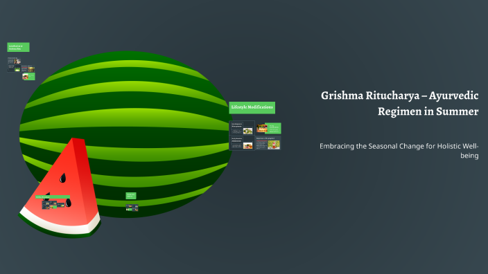 Grishma Ritucharya – Ayurvedic Regimen in Summer by Saikat Naskar on Prezi
