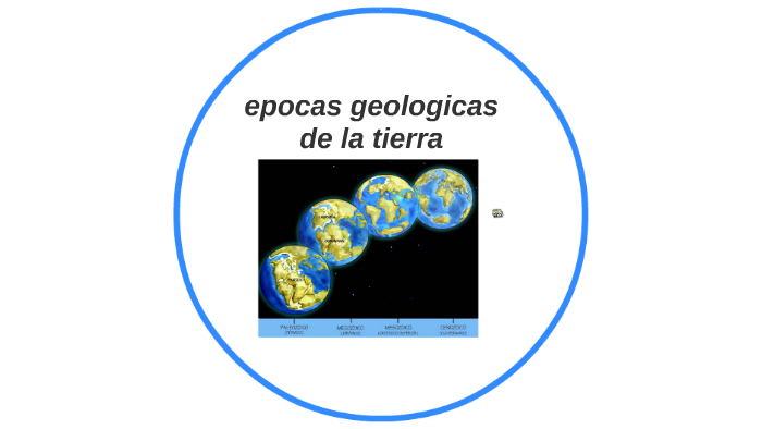 epocas geologicas de la tierra by luisa katerin valbuena rondan on Prezi