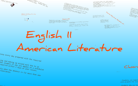 American Literature Syllabus by Michelle Duncan on Prezi