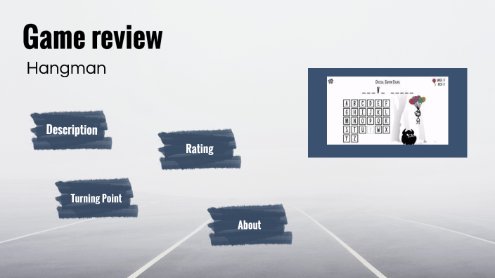 Game review= Hangman by AYLA O'LOUGHLIN on Prezi
