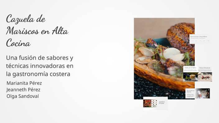Sango de Mariscos en Alta Cocina by Marianita Perez on Prezi