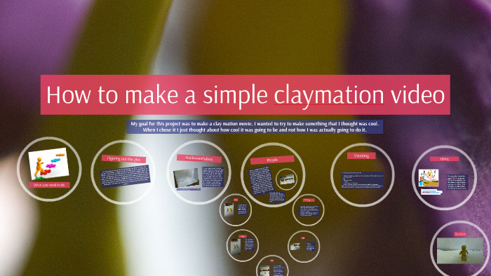 How to make a simple claymation video by Sophia Delisle on Prezi