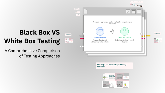 Black Box VS White Box Testing by Nour Youssri on Prezi