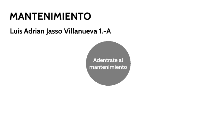 Mantenimiento by Luis Adrian Jasso Villanueva on Prezi