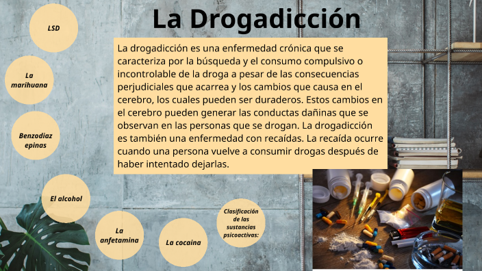 La Drogadicción by ANDREA LUCIA CUNNIGHAN ALVAREZ on Prezi