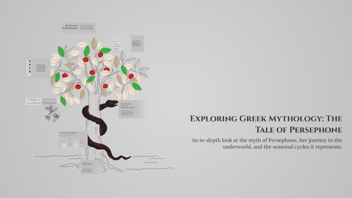 Exploring Greek Mythology: The Tale of Persephone by Vicente Aldecosea ...