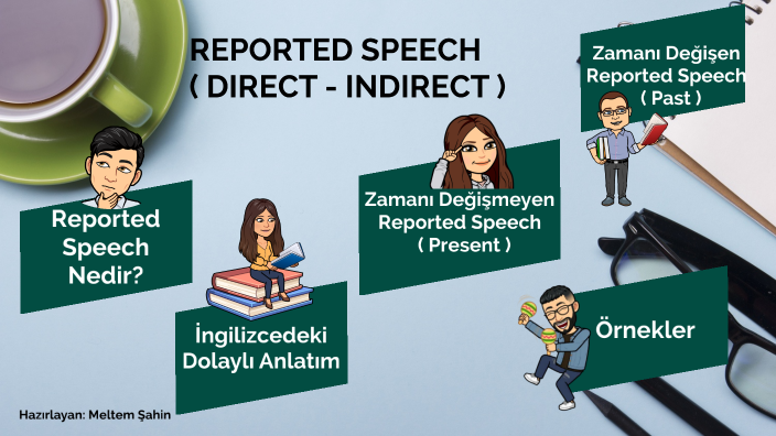 REPORTED SPEECH( DIRECT - INDIRECT ) by Meltem Sahin on Prezi