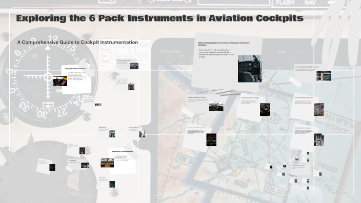 Exploring the 6 Pack Instruments in Aviation Cockpits by Karolina ...