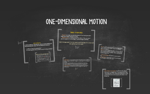 ONE-DIMENSIONAL MOTION by ange juan on Prezi
