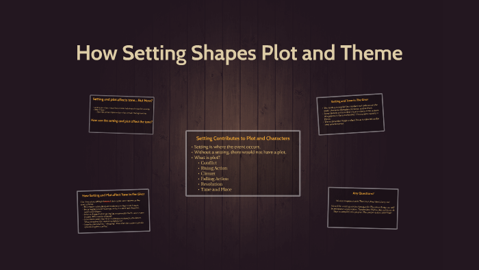 How Setting Shapes Plot and Theme by Morgan Lisowe