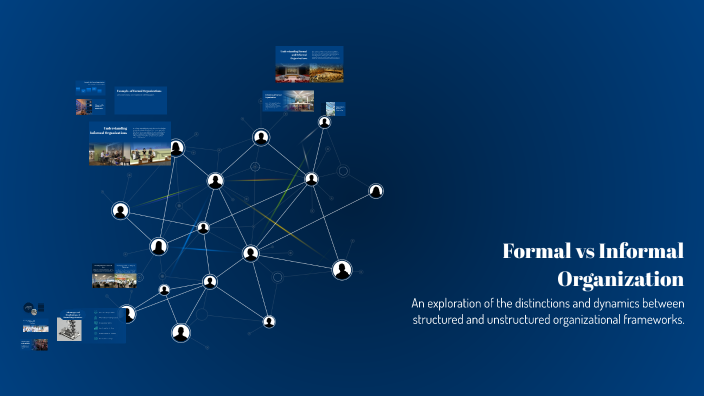 Formal vs Informal Organization by Ronak . on Prezi