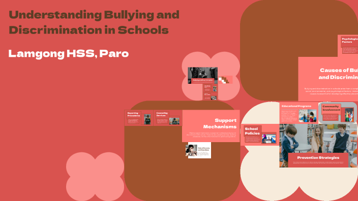 Understanding Bullying and Discrimination in Schools by Sonam Choden on ...
