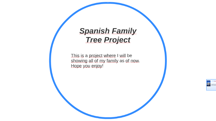 Spanish Family Tree Project by Ethan Segal on Prezi