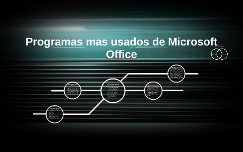 Programas mas usados de Microsoft Office by jose cardona on Prezi