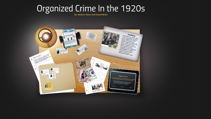 Organized Crime In the 1920s by Madison Hebert