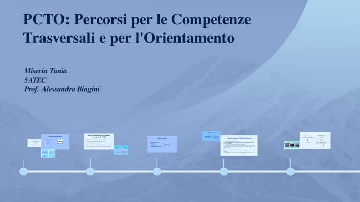 PCTO: Percorsi per le Competenze Trasversali e per l'Orientamento by ...