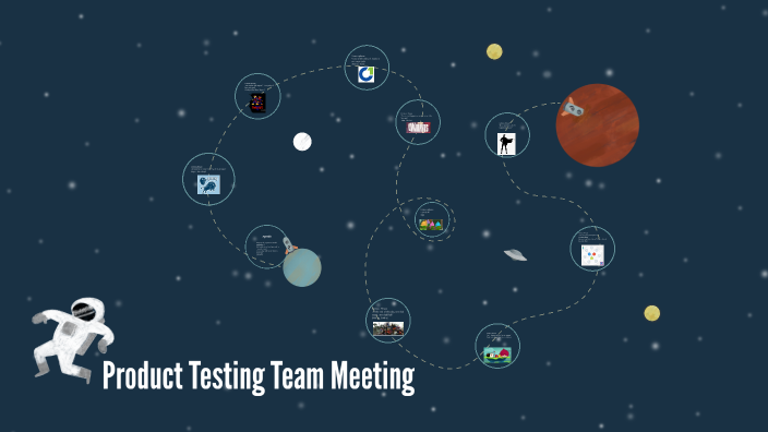 Product Testing Team Meeting by Andrea Vela on Prezi