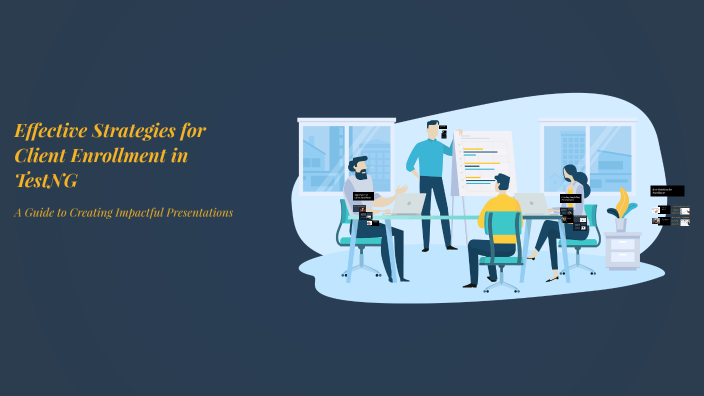 Effective Strategies for Client Enrollment in Testing which include API ...