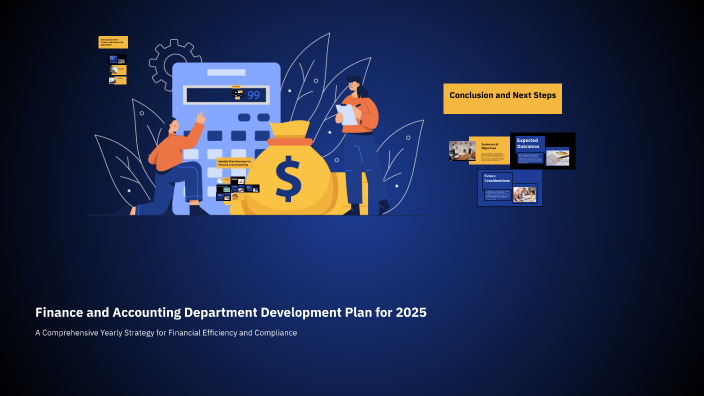 Finance and Accounting Department Development Plan for 2025 by Glad Boy ...