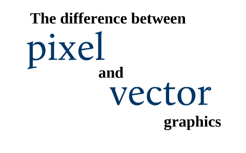 The difference between pixel and vector graphics by Natascha Haunschmid ...