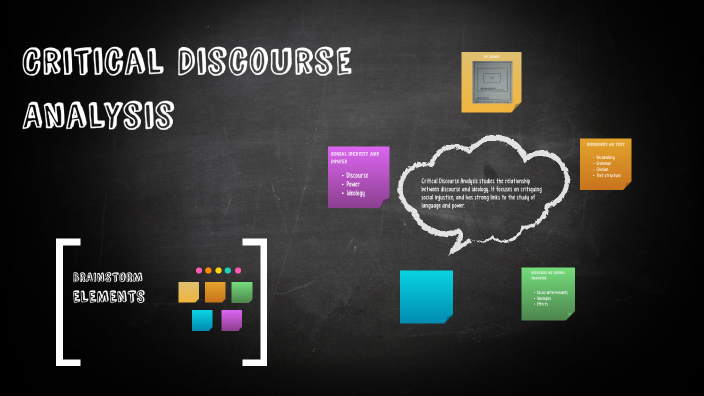 Discourse Analysis - Critical Discourse by on Prezi