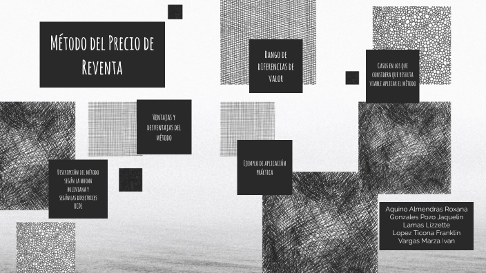 Método del Precio de Reventa by Ivan Vargas Marza on Prezi