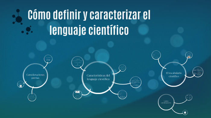 Cómo definir y caracterizar el lenguaje científico by Carmen Mª ...