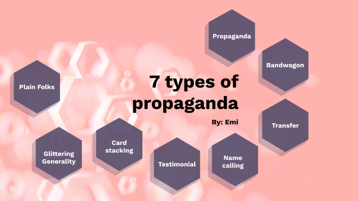 7 propaganda types by Emeri Leisten on Prezi