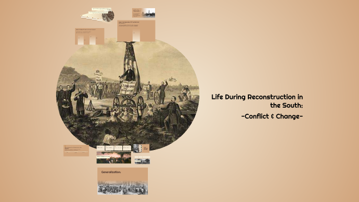 Conflict and Change: Life During Reconstruction in the South by ...