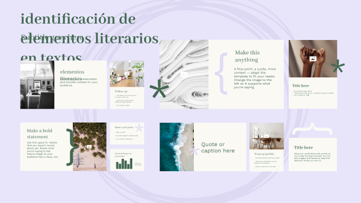 identificación de elementos literarios en textos by Ambar Carrion on Prezi
