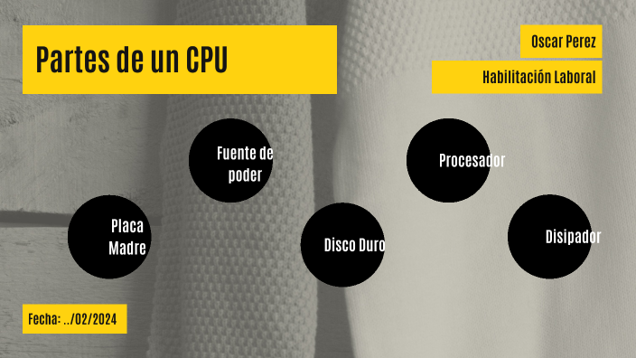 Partes de un CPU by Oscar Perez on Prezi