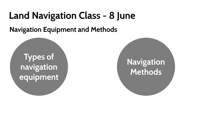 Land Navigation Class - 8 June by Mycah Denson on Prezi