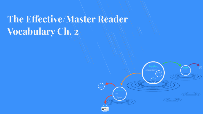 The Master Reader Vocabulary by Angie Lawver on Prezi