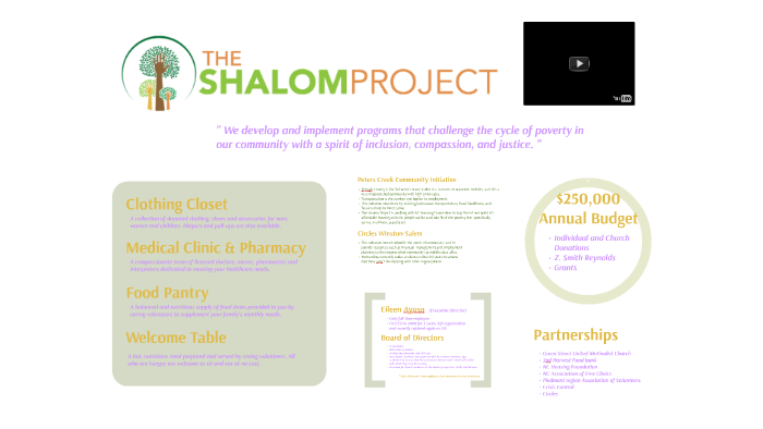 The Shalom Project by Vanessa Celino