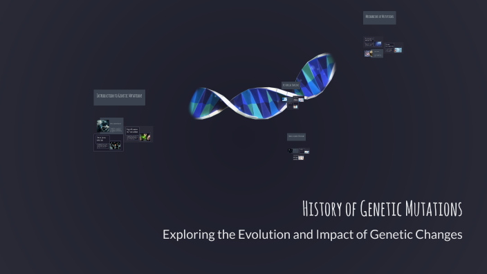 History of Genetic Mutations by MANAL JERWAN on Prezi