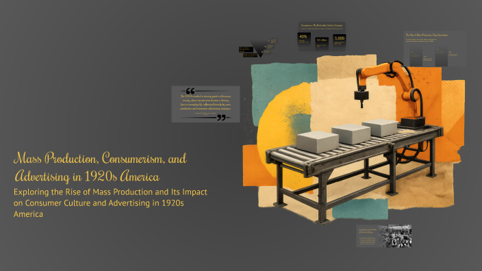 Mass Production, Consumerism, and Advertising in 1920s America by ...