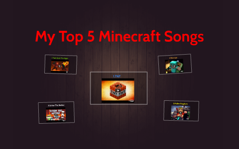 My Top 5 Minecraft songs by E T on Prezi