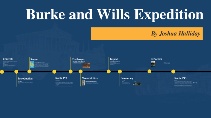Burke and Wills Expedition by Joshua Halliday on Prezi