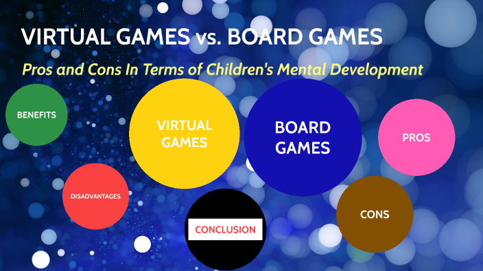 VIRTUAL GAMES vs. BOARD GAMES by ibrahim bilginer on Prezi