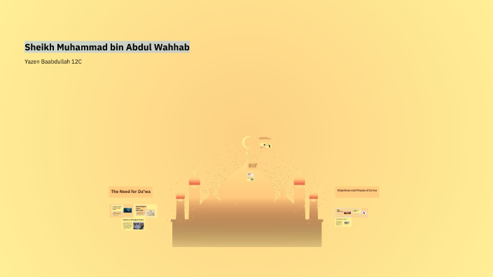 Sheikh Muhammad bin Abdul Wahhab: A Revolutionary Thinker by yazenB on ...