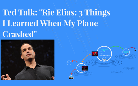 Ted Talk: "Ric Elias: 3 Things I Learned When My Plane Crash by Mary ...