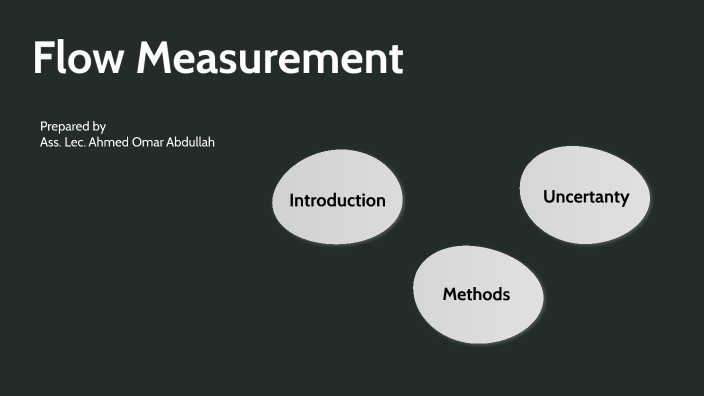 Flow Measurment by Ahmed Omar Abdullah on Prezi