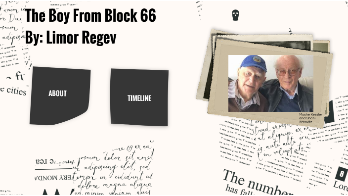 The Boy From Block 66 By: Limor Regev by Lexxus Evans on Prezi